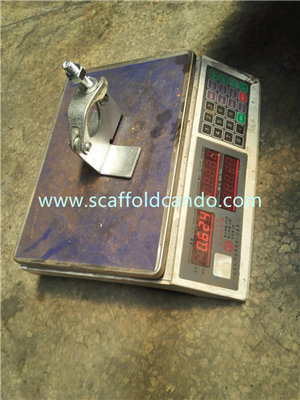 BS1139 British drop forged scaffold board retaining coupler BRC clamp Toe board coupler Q235 galvanized  48.3mm