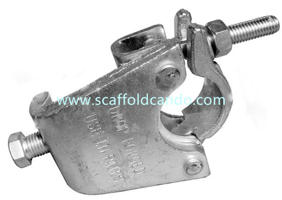 1.45-1.5kg forged scaffolding Q235 galvanized fixed Beam clamp girder coupler 48.3mm BS1130 EN74 with good quality