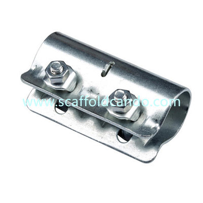 1.00kg scaffolding pressed sleeve coupler joint clamp for two tubes 48.3mm Q235 BS1139 EN74 for long bracing