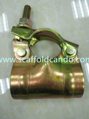 Scaffolding galvanized double fixed swivel rotation beam putlog single BRC sleeve joint pin coulper for 48.3mm 48.6mm