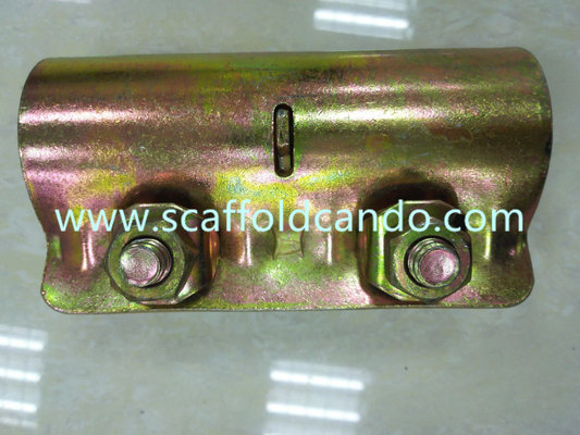 Scaffolding galvanized double fixed swivel rotation beam putlog single BRC sleeve joint pin coulper for 48.3mm 48.6mm