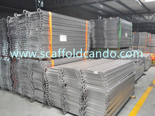 1200mm 1500mm 1800mm 1829mm 2400mm Q235 good quality scaffolding galvanized steel plank with hooks catwalk for Ringlock