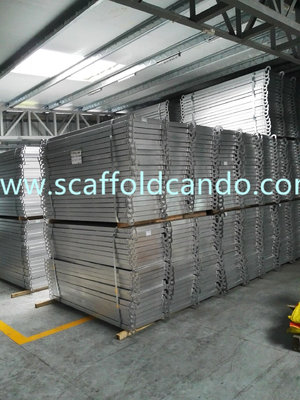 Factory direct sell scaffolding galvanized catwalk steel plank steel board with hooks as working platform 1800mm 1829mmL