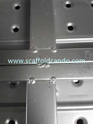 High quality factory specialized in 1829mm 1800mm Q235 scaffolding pre-galvanized catwalk steel plank board with hooks