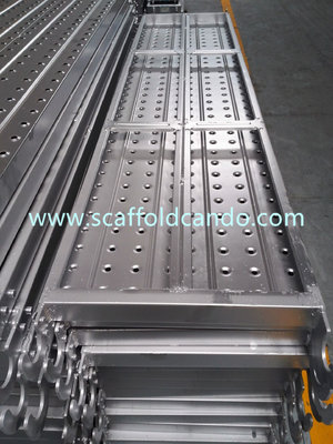 Hook planks for frame, ringlock, cuplock scaffolding system Q235 scaffold galvanized catwalk 1800mm 1829mmL 2100mm 2400m