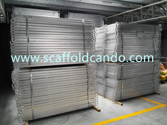 420mmW*1829mmL,500mmW*1800mmL,300mmW*1800mmL scaffold galvanized catwalk hook planks as working platform in scaffoldings