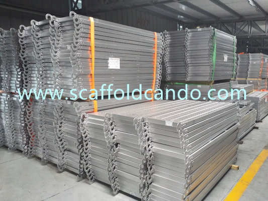 Hot sell good quality scaffold pre-galvanized Q235 catwalk hook planks with 1500mm 1800mm 1829mmL thickness 0.9-1.8mm