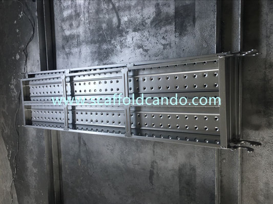 Working platform with hooks match Ringlock Cuplock Frame system 1800mmL 1829mmL 2400mmL scaffold glavnized catwalk