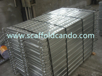 Stable and good loading capacity scaffolding Q235 galvanized catwalk steel plank board with hooks 1500 1800 1829mm L
