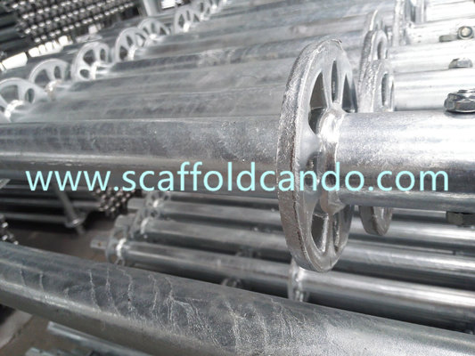 3000mm,2500mm,2000mm,1500mm,1000mm Q235 Q345 scaffolding ringlock standard vertical for project erection HDG