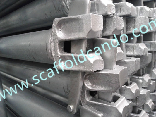 Q235 Q345 48.3mm scaffolding ringlock ledger horizontal 900mm 1200mm 1500mm 1800mm L for Ringlock scaffold system