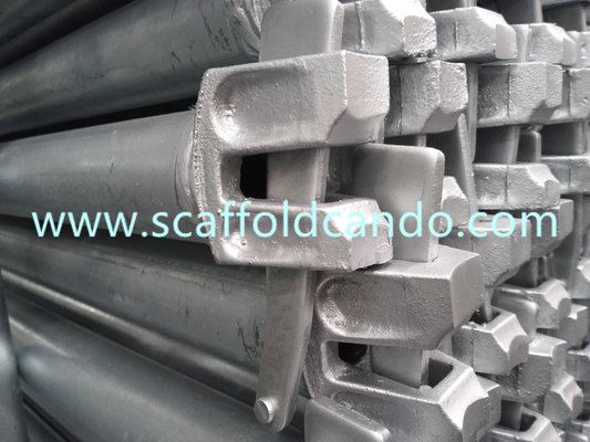 Factory specialized in Hot dip galvanized painted Ringlock scaffold ledger horizontal 1200,1500,1800mmL for sale