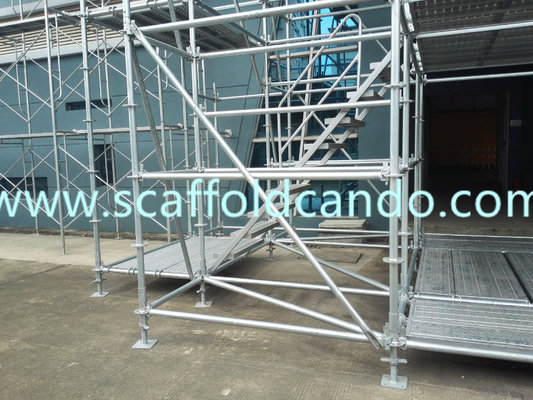 Good performance scaffold diagonal, brace for Ringlock scaffolding system 900*1000mm 1200*1500mmL Hot dip galvanized