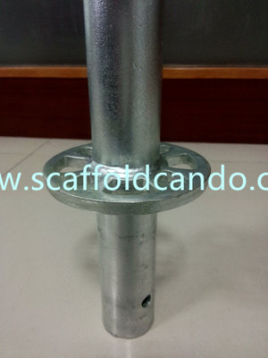 Q235 Q345 Hot dip galvanized base collar, basic socket 300mm,280mm,240mm,200mm base for OD48.3 60.3mm ringlock vertical