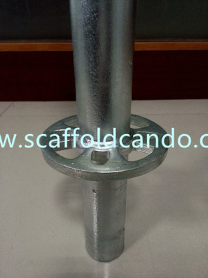 Galvanized scaffolding ringlock system Q235 Q345 base collar basic socket with 200mm 240mm 280mm 300mm for sale