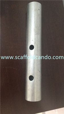 Hot dip galvanized Q235 Q345 scaffolding ringlock joint pin, spigot, Bone joint for connectiong two Ringlock standards