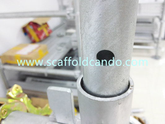 Hot dip galvanized 38*230mm 40*250mm scaffolding spigot, joint pin, Bone joint for Ringlock scaffolding system for sale
