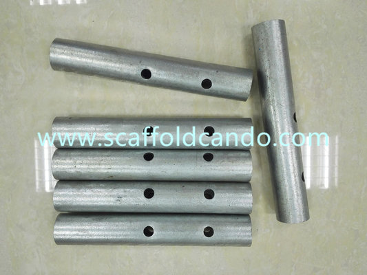 Hot dip galvanized 38*230mm 40*250mm scaffolding spigot, joint pin, Bone joint for Ringlock scaffolding system for sale