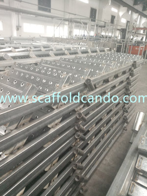 Q235 galvanized scaffolding ringlock system stair case 850*2691MM 9 steps for 2000*1800mm ringlock scaffolding