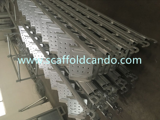 Galvanized 850*2370mm, 550*2691mm Q235 scaffolding stair case for Ringlock scaffolding system 8 steps 9 steps ladder