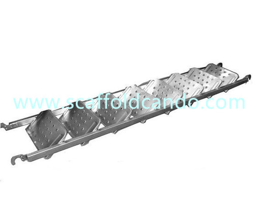 Ringlock scaffolding galvanized painted 450,550,850mm width 8 steps 9 steps scaffold stair case ladder for passageway