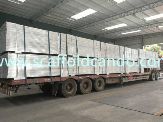 Galvanized working platform scaffolding steel board steel plank 210,240,250,300mm width 4000mm,3000mm,2000mm,1000mmL