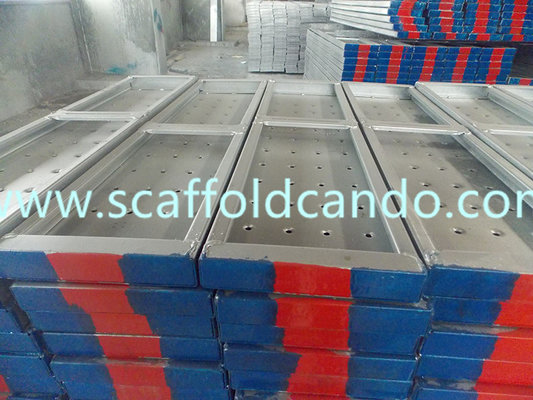 Galvanized working platform scaffolding steel board steel plank 210,240,250,300mm width 4000mm,3000mm,2000mm,1000mmL
