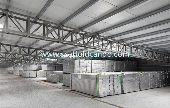 Factory specialized in Q235 galvanized scaffolding steel plank, metal board 4000mm,3000mm,2000mm,1500mm,1000mmL for sale