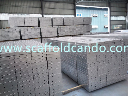 Easy to install scaffolding galvanized steel plank steel board as working platform 4000mm,3000mm,2000mm,1000mmL for sale
