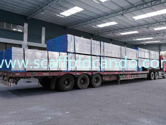 210mm Width, 1ML 1.5ML 2.0ML 3.0ML 4.0ML scaffolding steel plank steel board served as working platform in constructions