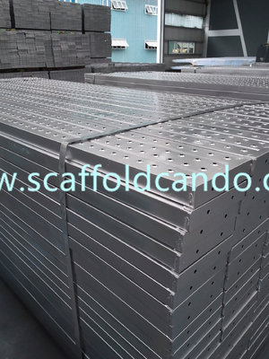 Pre-galvanized Q235 scaffolding steel plank steel board working platform 210*1000mm,1500mm,2000mm,3000mm,4000mmL