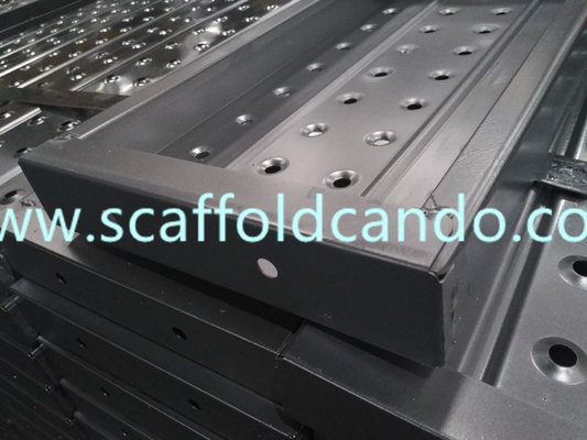 Q235 galvanized scaffolding plank board decking 1000mm, 2000mm,3000mm,4000mm as working platform in construction project