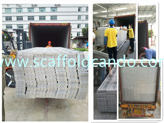 Good quality Q235 scaffolding steel planks steel batterns steel boards 210,225,240,250,300mm with 1m, 2m, 3m, 4mL