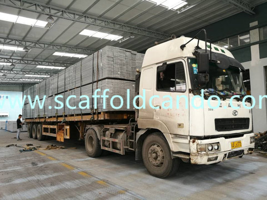 Galvanized steel planks steel boards 0.5m, 1.0m, 1.5m, 2.0m, 3.0m, 4.0m Q235 working platform in scaffolding projects