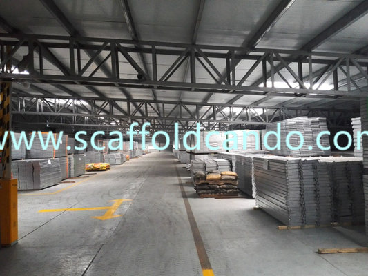 Galvanized steel planks steel boards 0.5m, 1.0m, 1.5m, 2.0m, 3.0m, 4.0m Q235 working platform in scaffolding projects