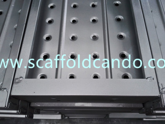 Pre-galvanized scaffolding steel planks steel boards 1000mm-4000mmL Q235 painted surface with good loading capacity