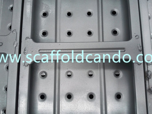 Pre-galvanized scaffolding steel planks steel boards 1000mm-4000mmL Q235 painted surface with good loading capacity