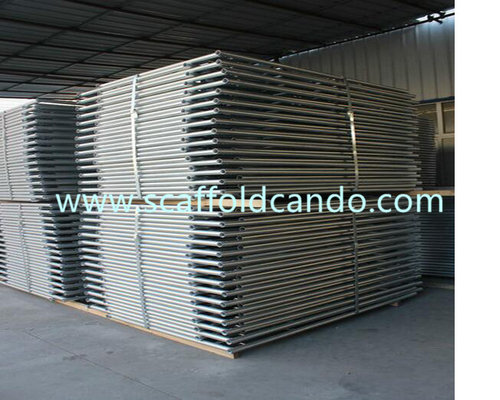 Good performance galvanized scaffolding main frame, door frame, walk through frame 1219*1700mm for scaffolding frame