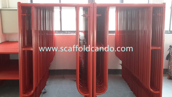 Construction material galvanized painted scaffolding main frame,door frame 1219*1930mm,1219*1700mm with good quality