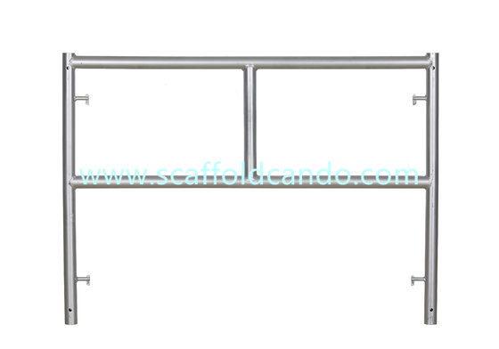Q235 pre-galvanized painted scaffolding door frame ladder frame 1219*1700, 914*1700, 914*1524mm for construction project