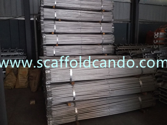 21*1.5mm, 1219*1829*2198mm scaffolding frame system cross brace galvanized Q235 material for scaffolding frame system