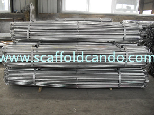 Good quality 21.3*2198mm, 1928mm scaffolding galvanized frame system cross brace to fix frame with best prices for sale