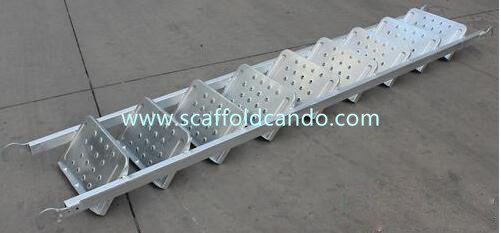 Good loading capacity galvanized scaffolding stair case 420*1829*1725*2515mm 8 steps ladder for scaffolding frame system