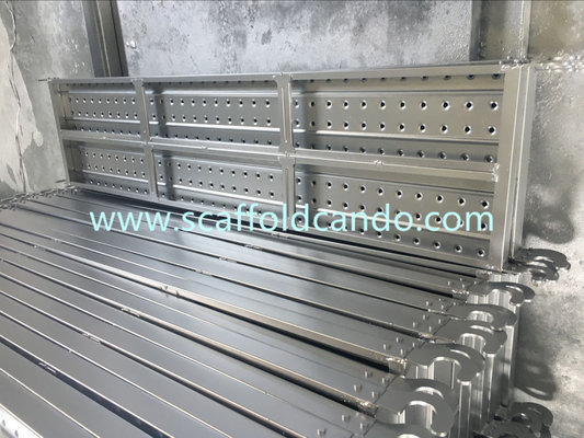 420*1829mm, 480*1829mm scaffolding steel hook planks, catwalk for working platform in Frame scaffolding system