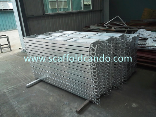 420*1829mm, 480*1829mm scaffolding steel hook planks, catwalk for working platform in Frame scaffolding system