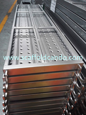 Frame scaffolding system catwalk 500*1829mm, 420*1829mm, 300*1829mm hook planks for working platform in Frame system