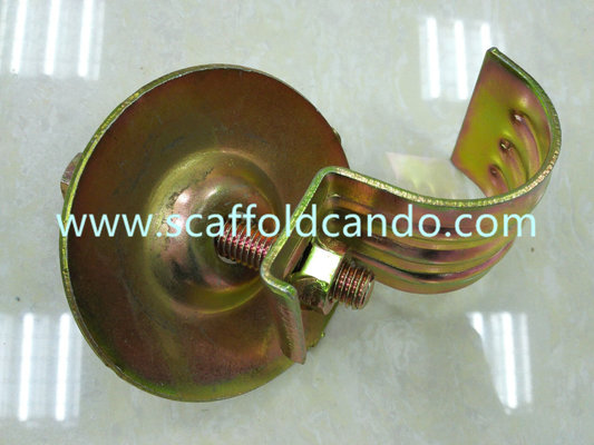Factory sell Q235 scaffolding galvanized Limpet coupler, toe board coupler for connecting two pcs of  steel planks