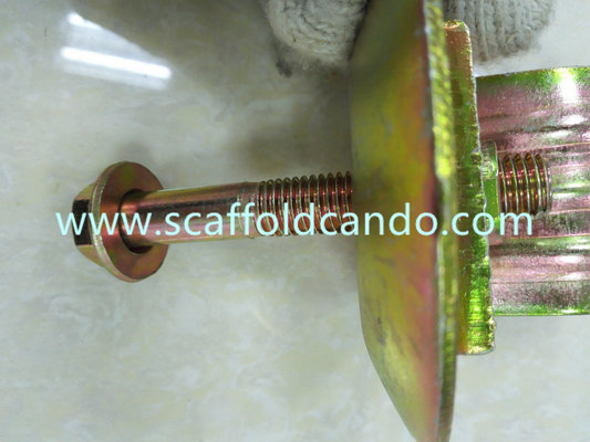 High bearing strength British pressed scaffolding toe board coupler, Limpet coupler 0.4KG for 48.3mmOD pipe