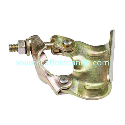 British pressed  putlog coupler, drop forged single clamp 48.3mm size, electro galvanized finish for  constructions
