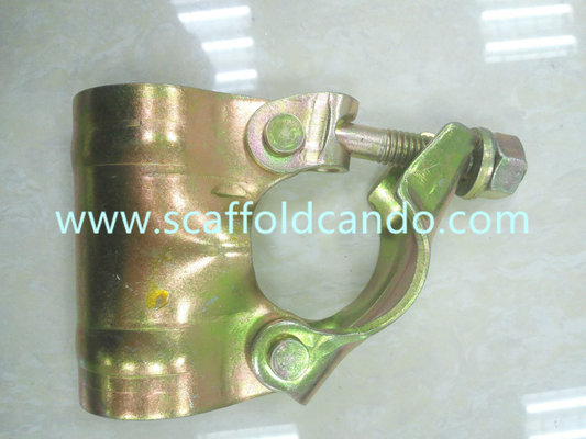 British pressed  putlog coupler, drop forged single clamp 48.3mm size, electro galvanized finish for  constructions
